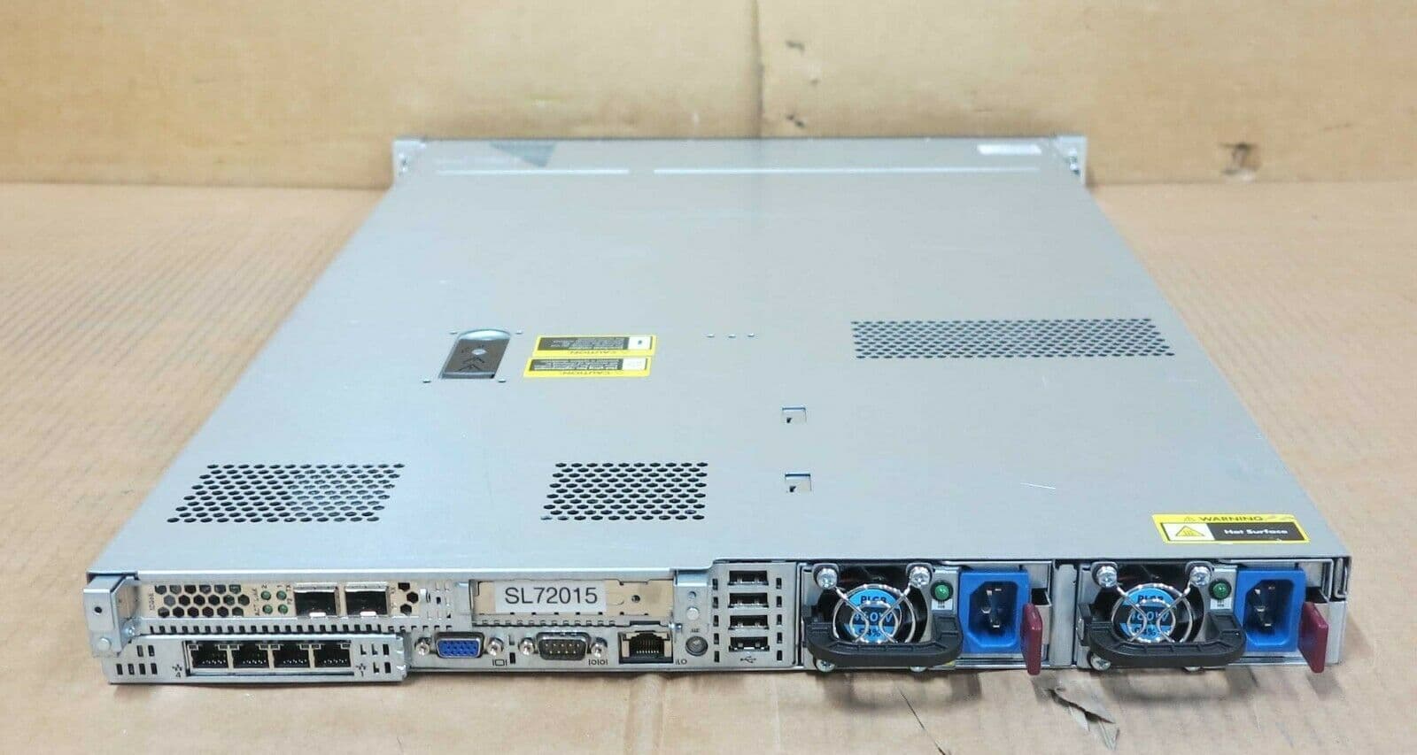 HP ProLiant DL360p Gen8 G8 2x 8C E5-2650 2 6GHz 12GB Ram 8x 2 5" Bays ...