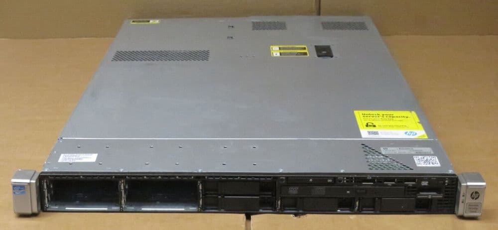 HP ProLiant DL360P Gen8 G8 2x E5-2600v1/2 4GB RAM 8-Bay SAS 331FLR 1U ...