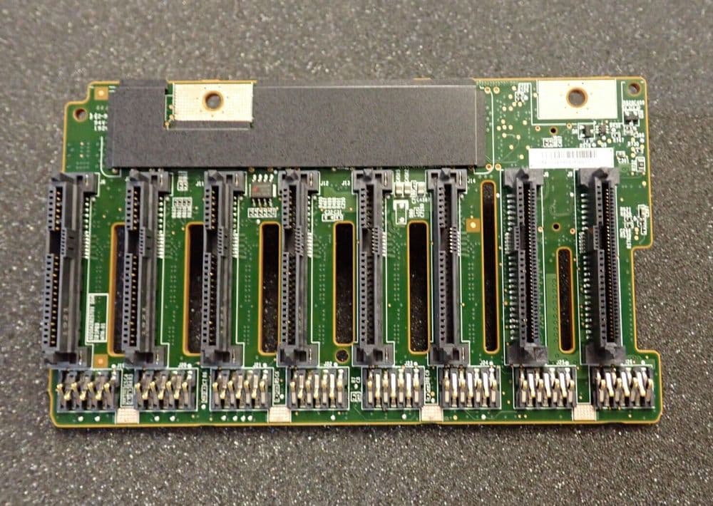 HP Proliant DL380 G10 6x SAS 2x NVMe 2 5" Bay Backplane 874933-001 pow ...