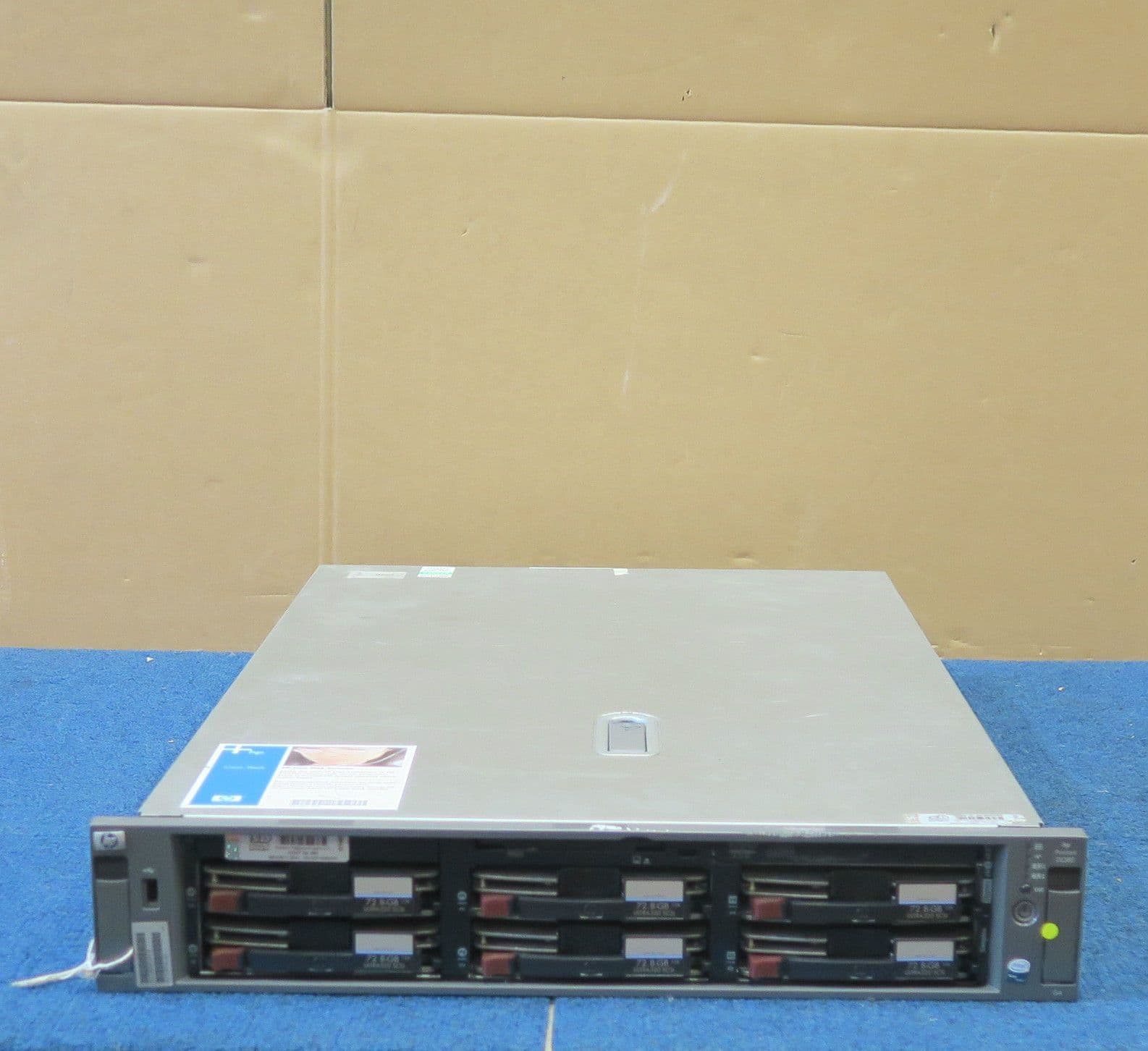 HP Proliant DL380 G4 - 2 x Xeon 3 80GHz 6GB 6 x 72 8GB 15K SCSI 2 x FC ...