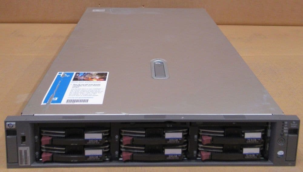HP ProLiant DL380 G4 2x Xeon 1-Core 64-Bit 3 8GHz 1 3TB 2GB 2U Rack Server