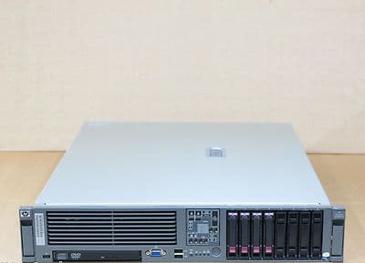 HP ProLiant DL380 G5 2x Intel Quad-Core E5405 2Ghz 4Gb RAM 4x 146Gb 10k SAS