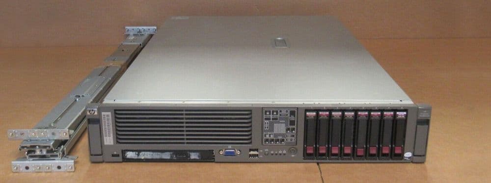 HP ProLiant DL380 G5 2x Xeon X5460 3 16GHz 20GB RAM DVD RW 1 7TB HHD 2U ...