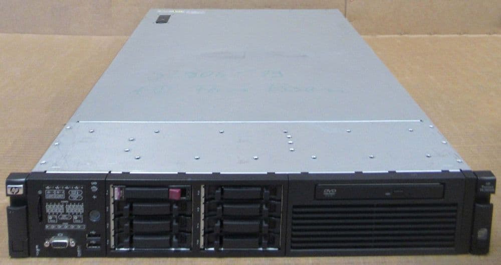 HP ProLiant DL380 G6 2x Quad Core XEON E5520 2 26GHz 72GB 12GB 2U Rack ...