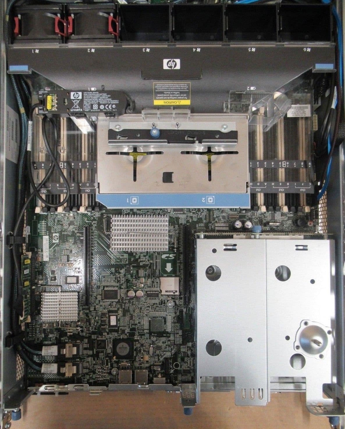 HP ProLiant DL380 G6 8x 2 5 SAS Bays 256MB Cache DVD ROM 2U Rack Server