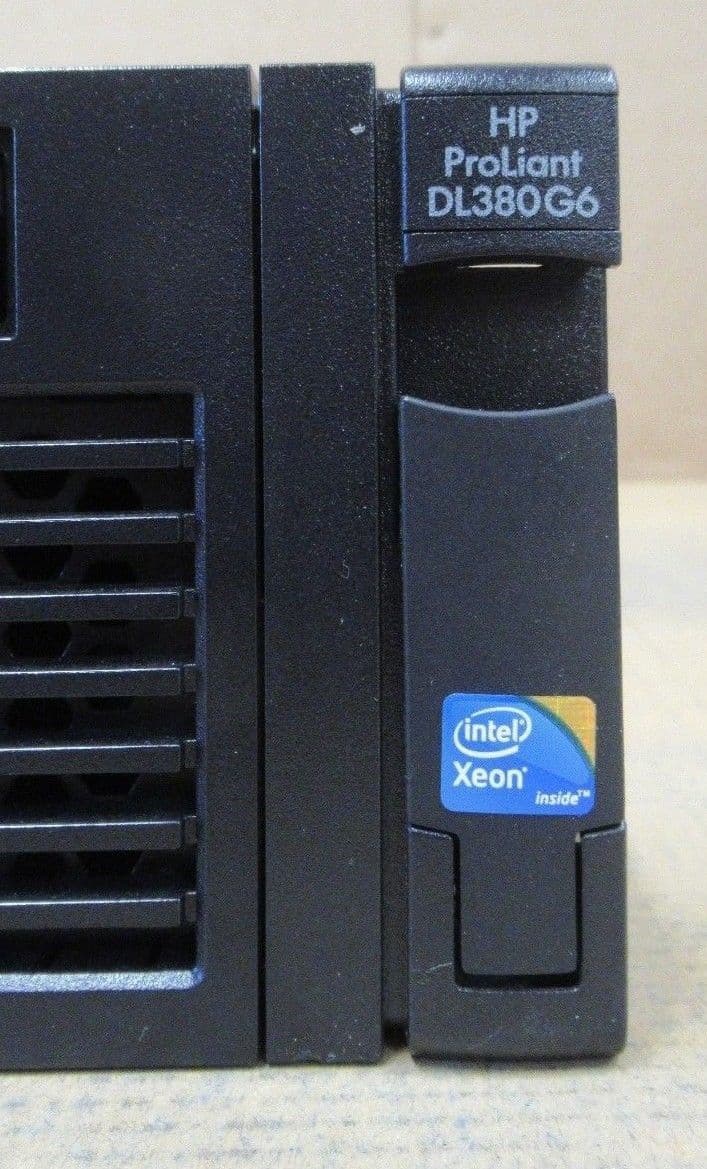 HP ProLiant DL380 G6 8x 2 5 SAS Bays 256MB Cache DVD ROM 2U Rack Server
