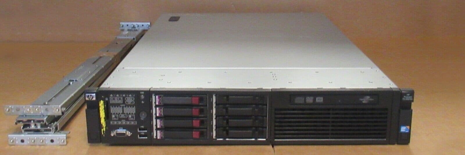 HP ProLiant DL380 G6 Quad Core Xeon X5560 2 40GHz 160GB RAM 1 2TB HDD ...