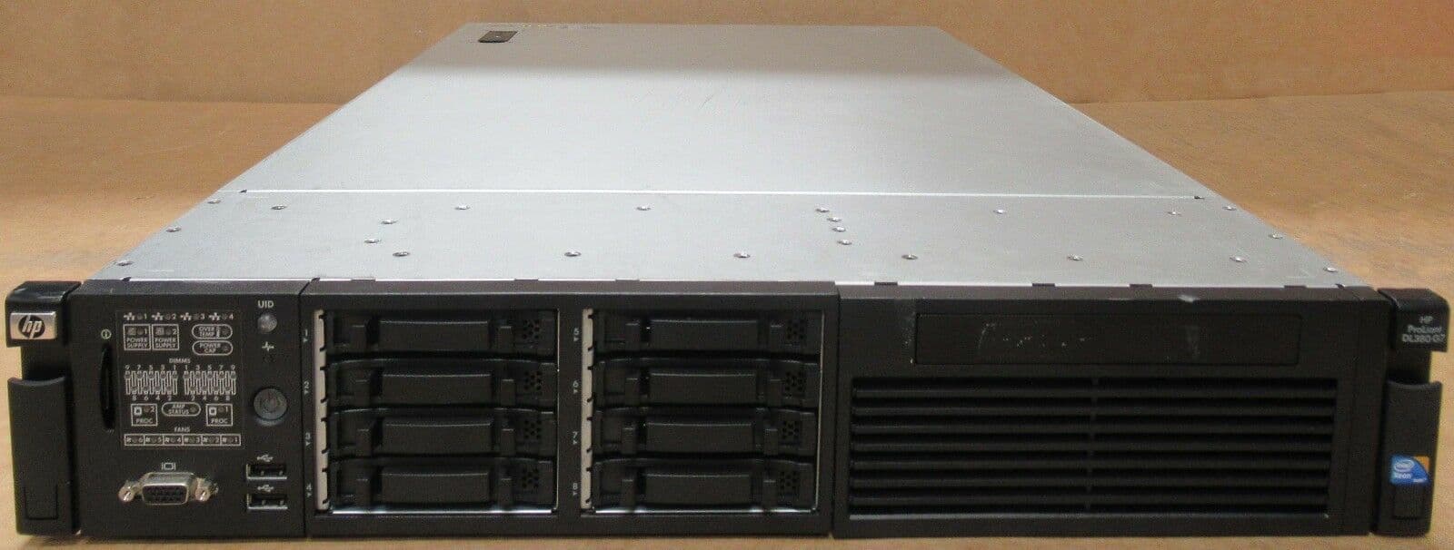 HP PROLIANT DL380 G7 2x Intel Xeon 4-Core E5504 2GHz 4GB 256MB Cache 2U ...