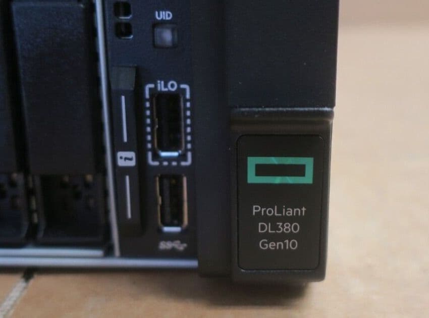 HP ProLiant DL380 Gen10 G10 2x 8C Silver 4208 128GB RAM 10x 960GB SSD ...