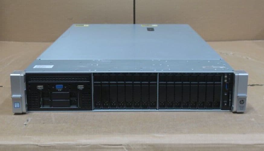 HP Proliant DL380 Gen9 G9 18 x 2 5" Bay 2U Server 2 x 500W PSU 719064-B21