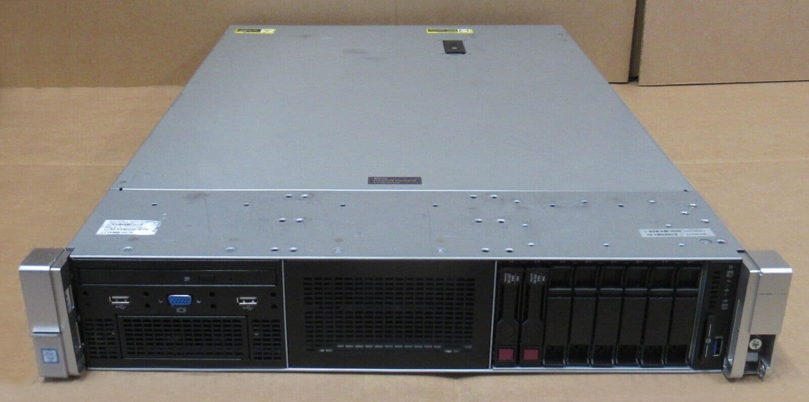 HP ProLiant DL380 Gen9 G9 2x 8C E5-2620v4 128GB Ram 2x 300GB 2TB NVMe ...