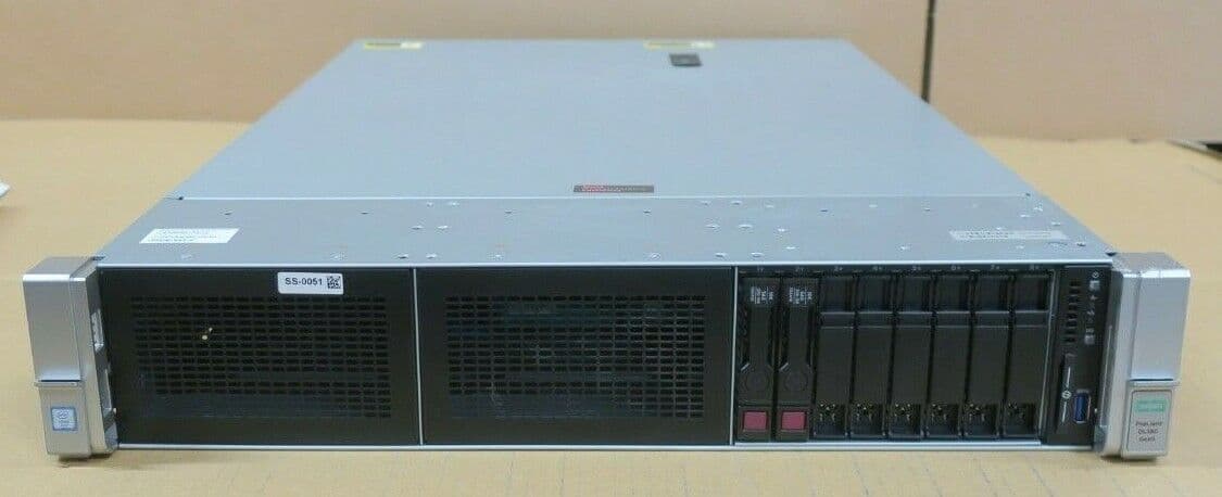 HP ProLiant DL380 Gen9 G9 2x 8C E5-2667v4 128GB Ram 2x 300GB HDD 8-Bay ...