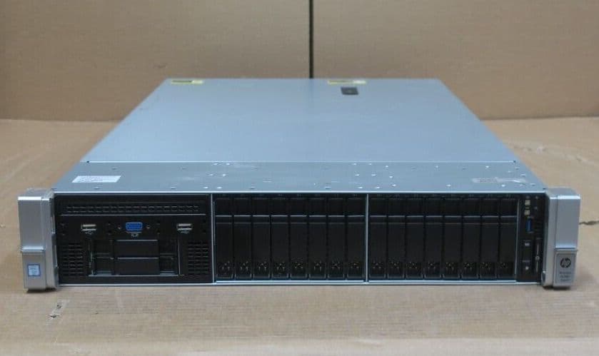 HP ProLiant DL380 Gen9 G9 Up to 2x E5-2600v3/4 24-DIMM 18-Bay 2U CTO Server