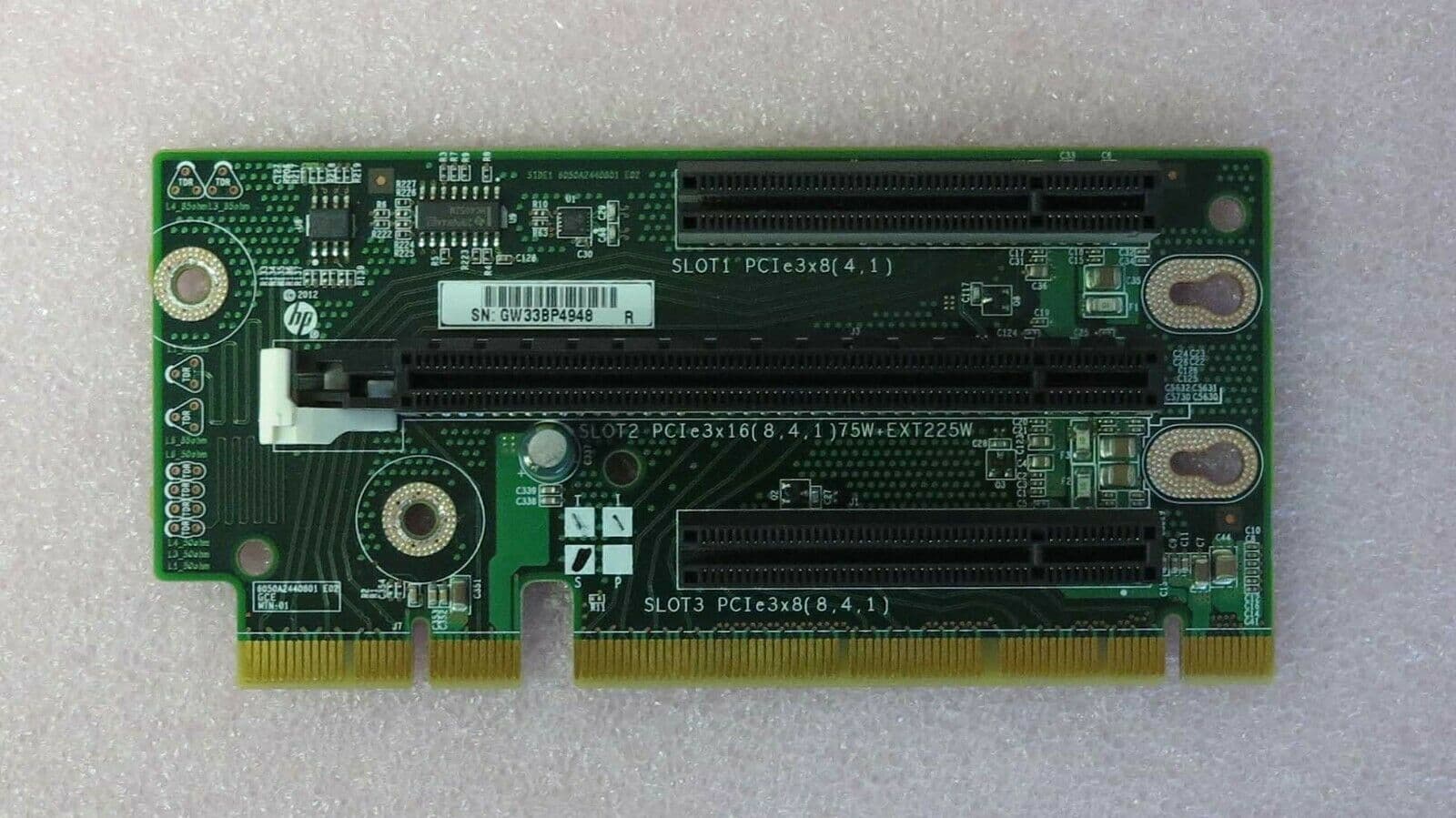 HP ProLiant DL380e G8 Gen8 Riser Card PCI-E 3 0 x8 / x16 647402-001 ...
