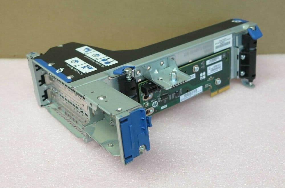 HP ProLiant DL380e Gen8 G8 PCIe 2 0 x4 Cage Riser Board Assembly 684895-001