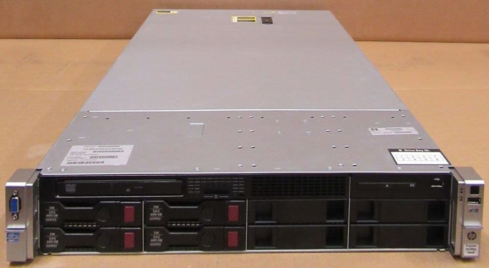 HP ProLiant DL380p G8 2x 6-Core E5-2620 2GHz 2 4TB 40GB Rackmount 2U Server