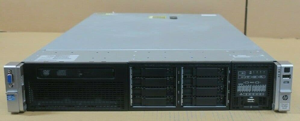 HP ProLiant DL380p G8 2x 8C E5-2690 2 9GHz 768GB Ram 8x 2 5" Bays 2U ...