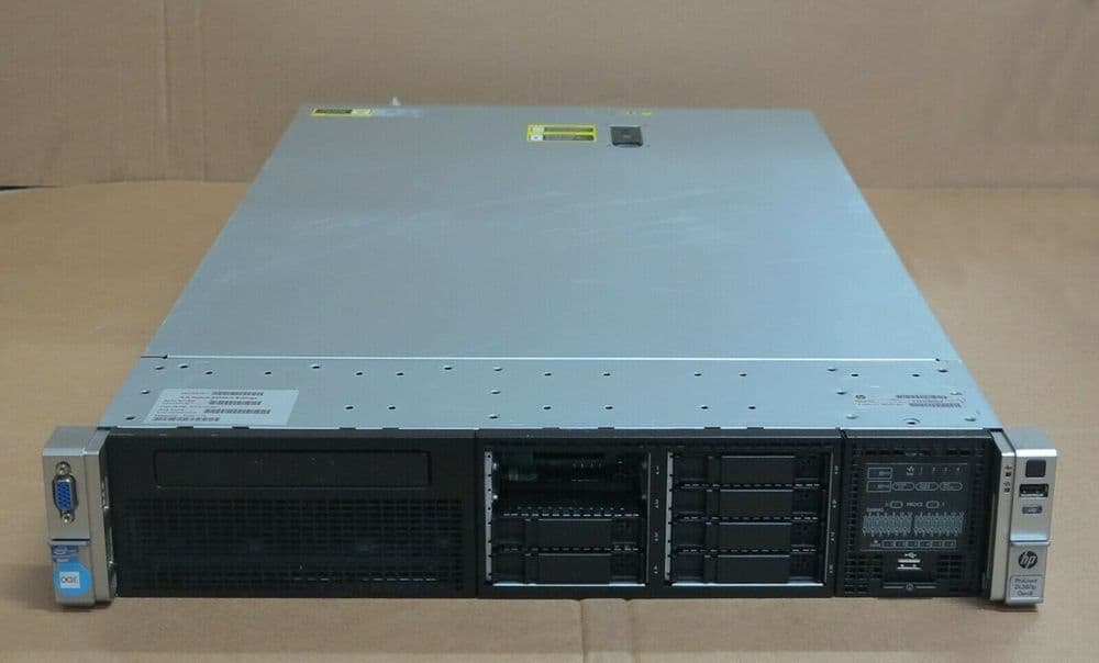 HP ProLiant DL380p G8 8C E5-2690 2 9GHz 64GB Ram 8x 2 5" Bays Rack 2U ...