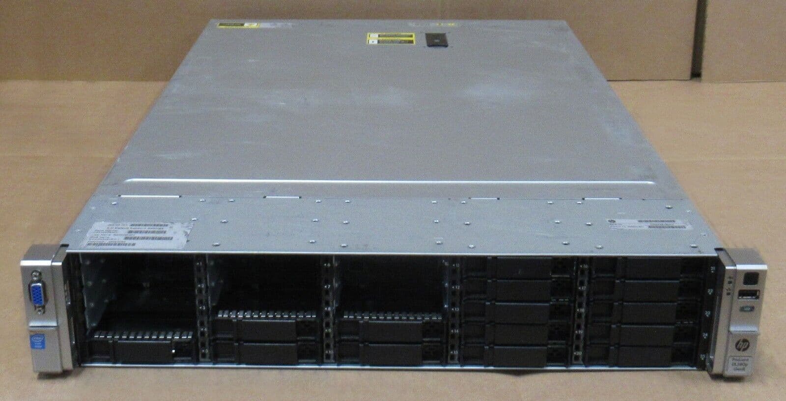 HP ProLiant DL380p G8 Gen8 2x 8C E5-2690 2 90GHz 384GB DDR4 RAM 25-Bay ...