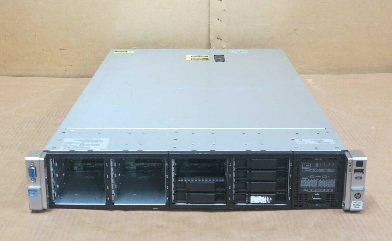HP ProLiant DL380p G8 Six-Core E5-2640 2 5GHz 32GB Ram 16x 2 5" Bay 2U ...