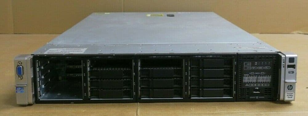 HP Proliant DL380p G8 Six-Core E5-2640 2 5GHz 32GB Ram 16x 2 5" Bays 2U ...