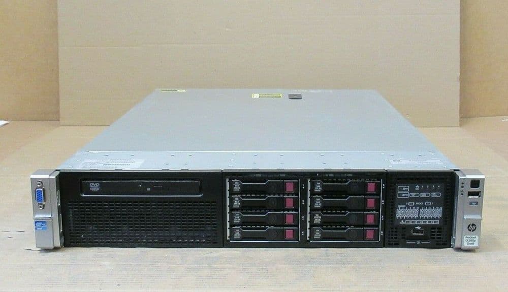 HP ProLiant DL380p G8 Xeon 4-Core E5-2609 2 40GHz 32GB 7x300G 1x146G 2U ...