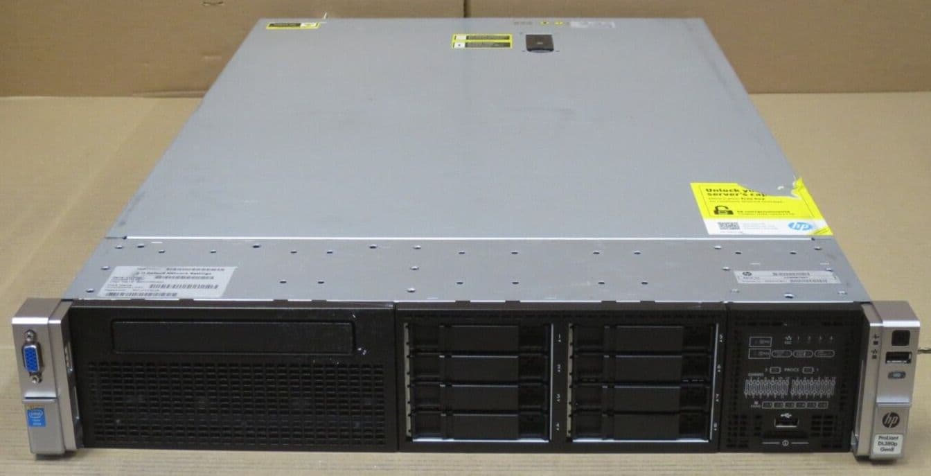 HP Proliant DL380p Gen8 2 x Xeon TEN-Core E5-2690v2 3 00GHz 256GB Rack ...