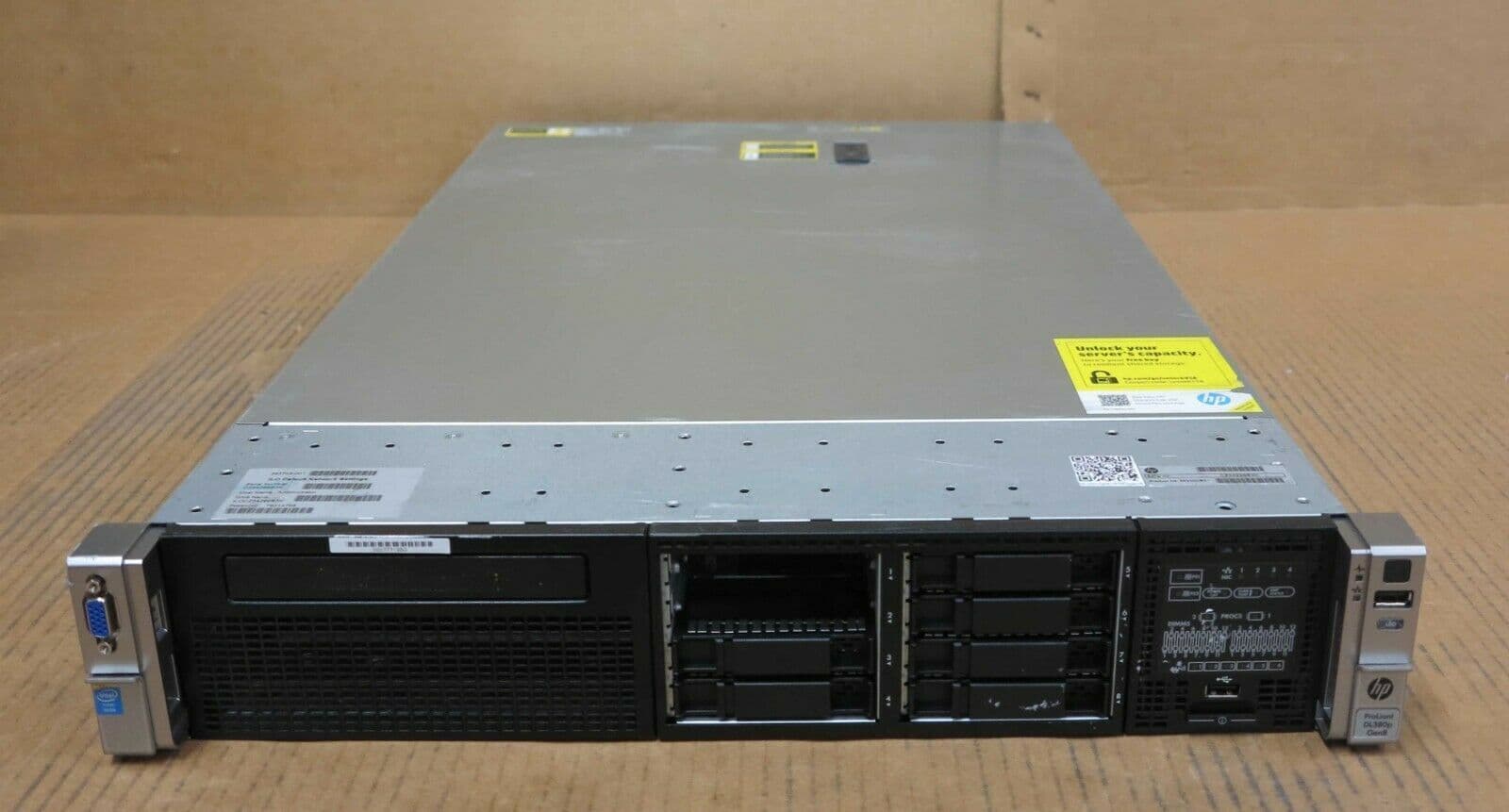 HP ProLiant DL380p Gen8 2x 10C E5-2660v2 2 2GHz 32GB Ram 8x 2 5" Bay 2U ...