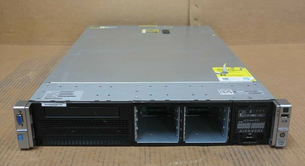 HP ProLiant DL380p Gen8 2x 10C Xeon E5-2660v2 2 2GHz 32GB 8x 2 5" Bay ...
