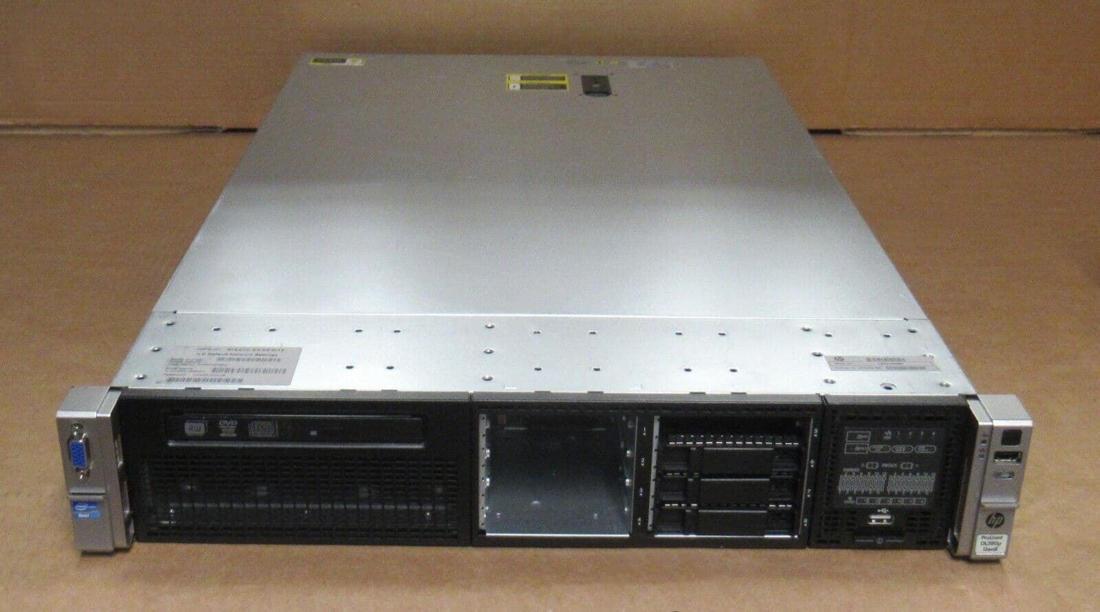 HP Proliant DL380p Gen8 2x 6-Core E5-2620 2 00GHz 16GB RAM 8-Bay 2U Server