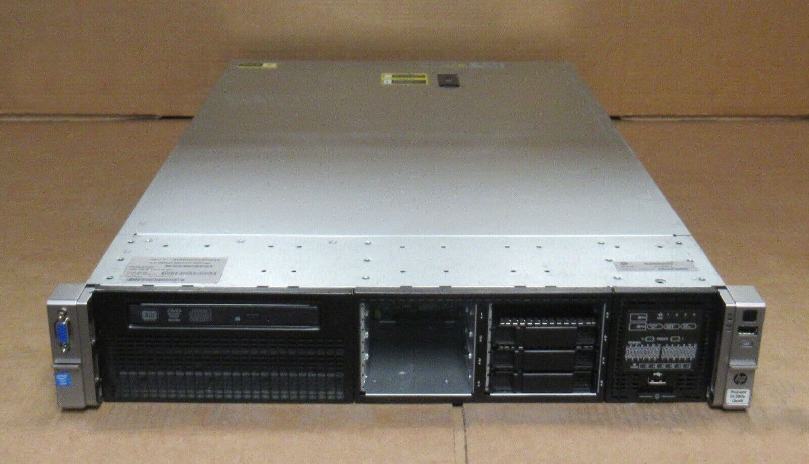 HP Proliant DL380p Gen8 2x 6-Core E5-2620v2 2 10GHz 16GB RAM 8-Bay 2U ...