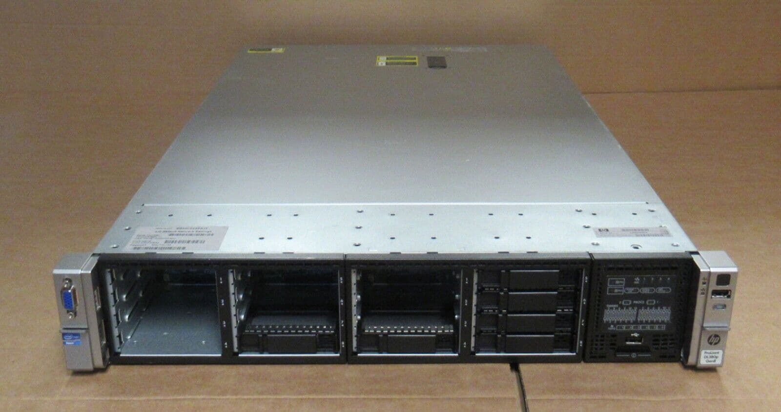HP Proliant DL380p GEN8 2x 6-Core E5-2630 16GB RAM 16x 2 5" Bays 2U ...
