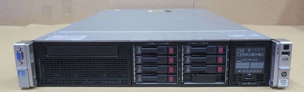 HP ProLiant DL380p Gen8 2x 6-Core E5-2630 256GB Ram 8-Bay 2TB Storage ...