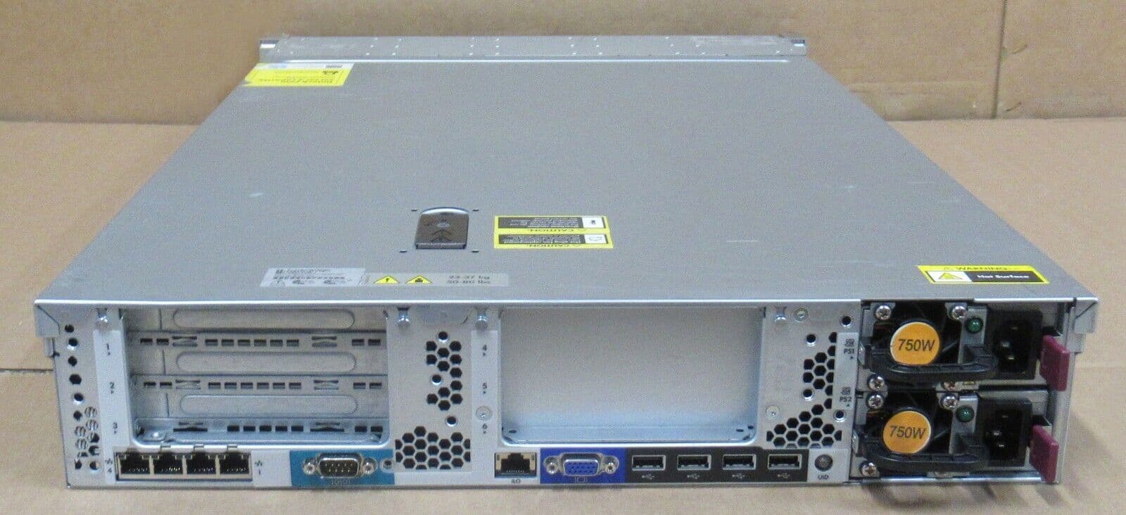 HP Proliant DL380p Gen8 6-Core E5-2620 2 00GHz 32GB RAM 24 x 2 5" Bay ...