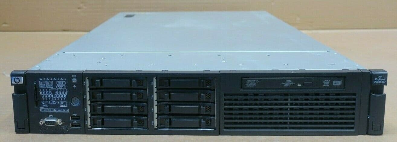 HP Proliant DL385 G7 2x AMD 6176 12-Core 2 3GHz 128GB Ram 8x 2 5" Bay ...