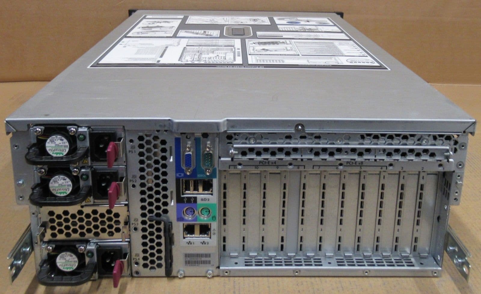 HP ProLiant DL580 G5 2x Xeon Quad Core E7320 2 4GHz 1 3TB 8GB RAM Rack ...