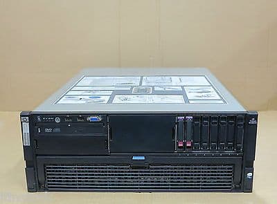 HP ProLiant DL580 G5 4x QUAD-Core XEON X7350 2 93Ghz 36Gb RAM 2x 146Gb ...