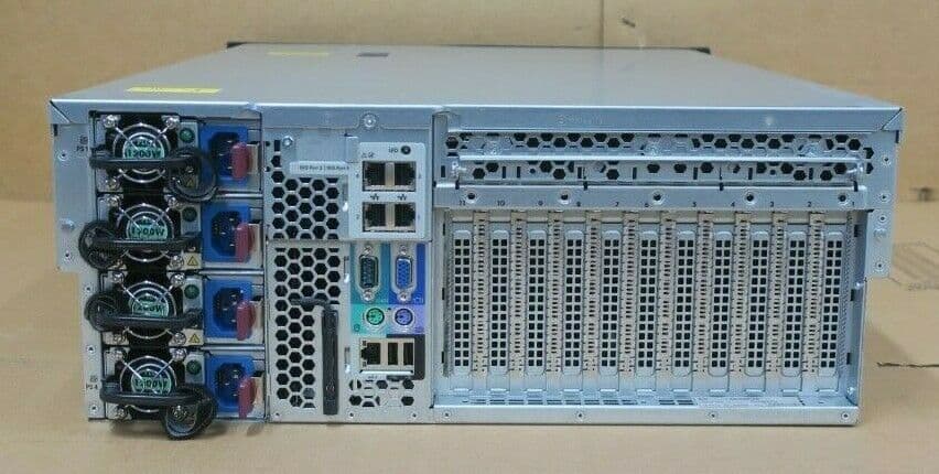 HP Proliant DL580 G7 4x 10-Core E7-4870 128GB RAM 8x 2 5" HDD Bay 4x PSU Server