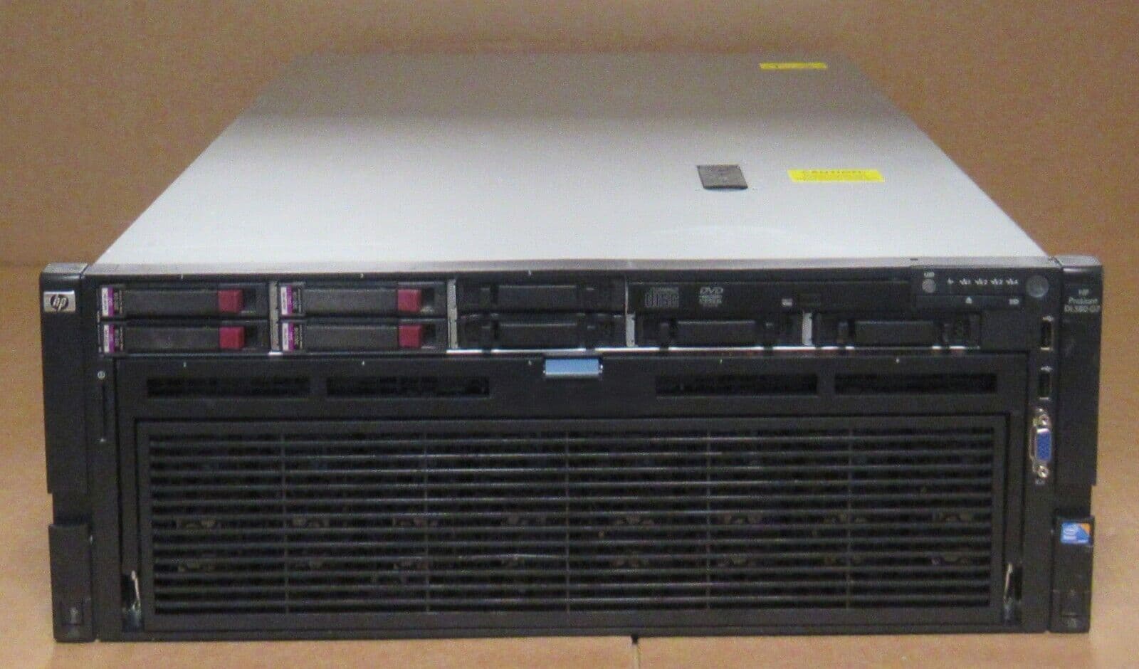 HP Proliant DL580 G7 4x 10-Core E7-4870 512GB RAM 4x 300GB HDD 3U Rack ...
