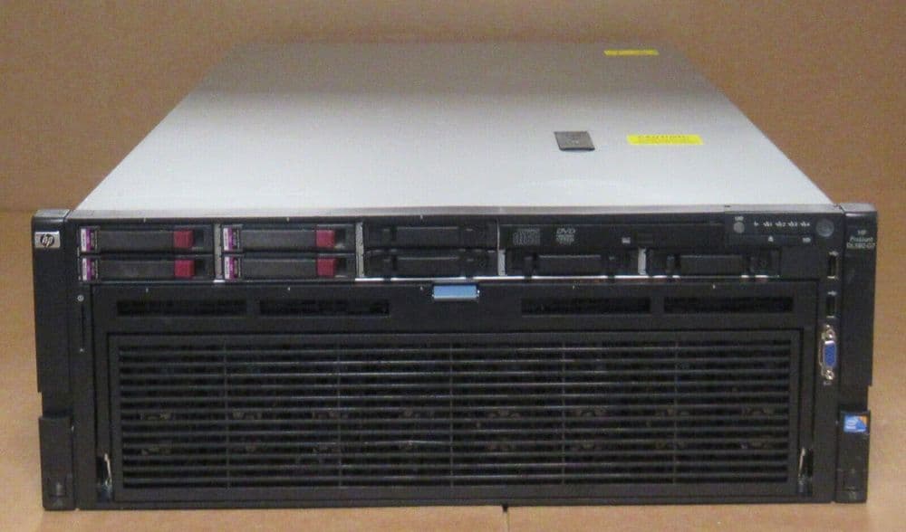 HP Proliant DL580 G7 4x 10-Core E7-4870 512GB RAM 4x 300GB HDD 3U Rack ...
