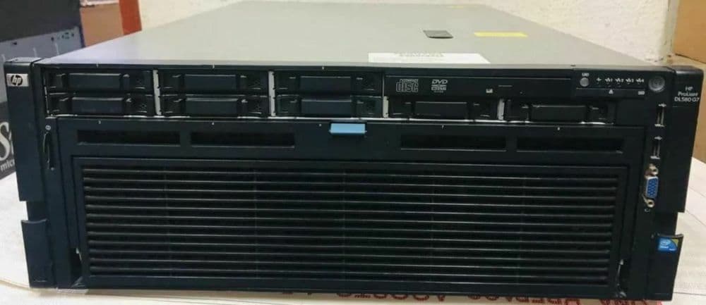 HP Proliant DL580 G7 4x 10-Core E7-8870 2 4GHz 128GB RAM 8x 2 5" Bay ...