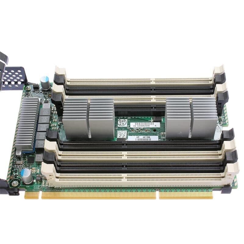 HP Proliant DL580 G7 / DL980 G7 8-DIMM DDR3 E7 Memory Riser Cartridge ...