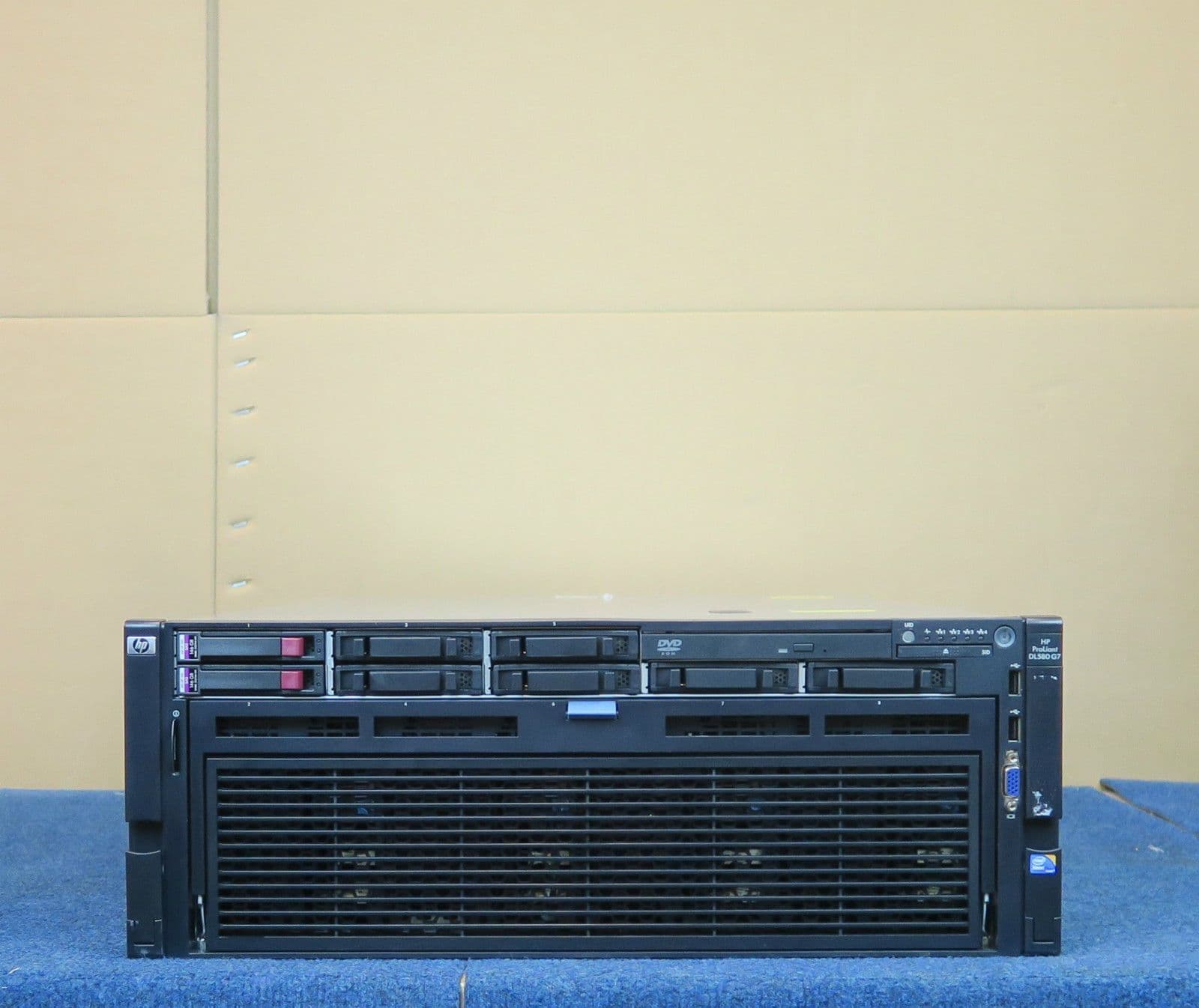 HP Proliant DL580 G7 High Performance Server 4x EIGHT Core XEON X7560 Processors
