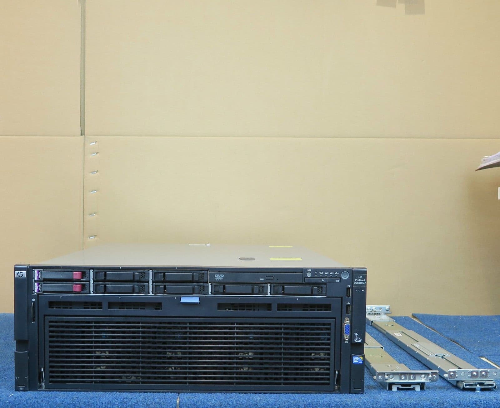 HP Proliant DL580 G7 High Performance Server 4x EIGHT Core XEON X7560 ...