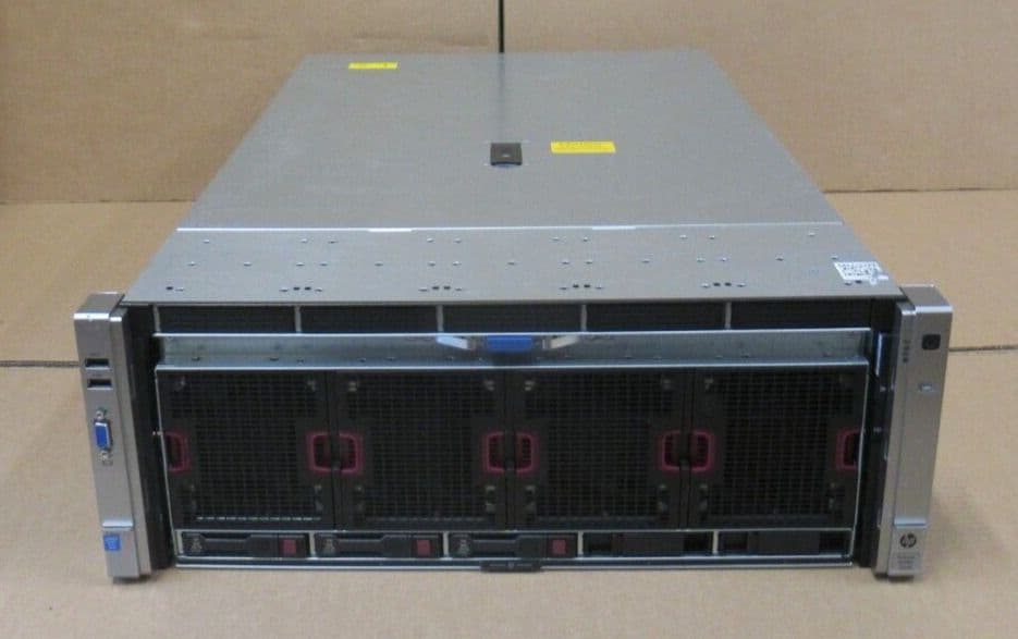 HP Proliant DL580 Gen8 G8 4x 12C Intel Xeon E7-8857v2 1024GB 1TB RAM 4U Server