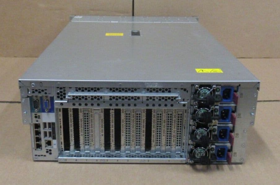 HP Proliant DL580 Gen8 G8 4x 12C Intel Xeon E7-8857v2 1024GB 1TB RAM 4U ...