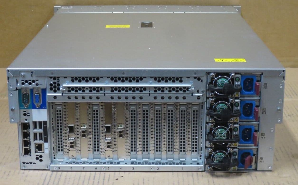 HP Proliant DL580 Gen9 G9 4x16-Core E7-4850 v4 1536GB RAM V Large spec ...