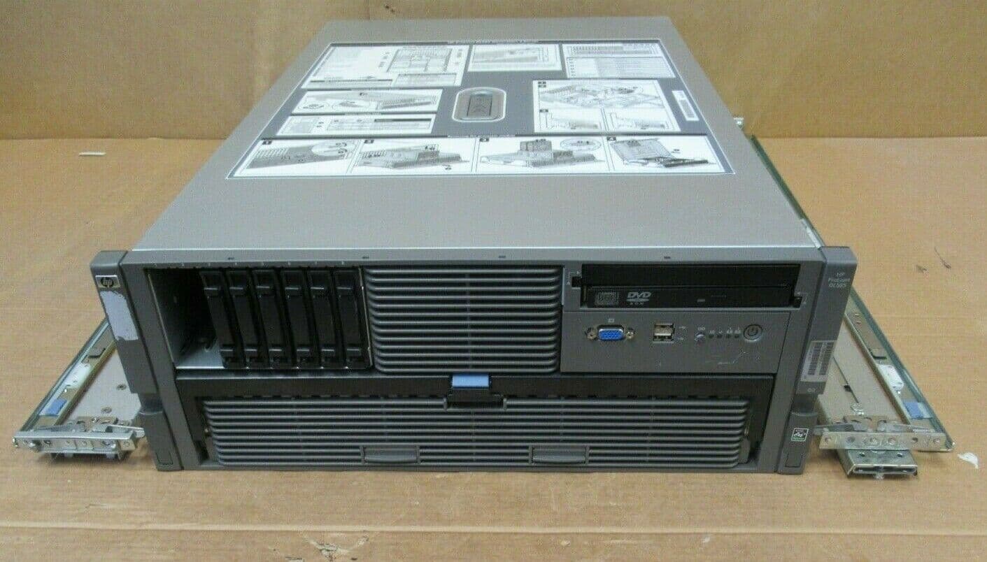 HP ProLiant DL585 G2 4x AMD Dual-Core 8218 2 6Ghz 64 Bit 36GB RAM RAID ...