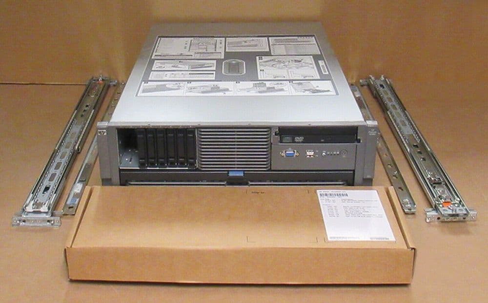 HP Proliant DL585 G2 4x AMD Dual Core CCB6F 2 6GHz 16 DIMM Slot 8-Bay ...