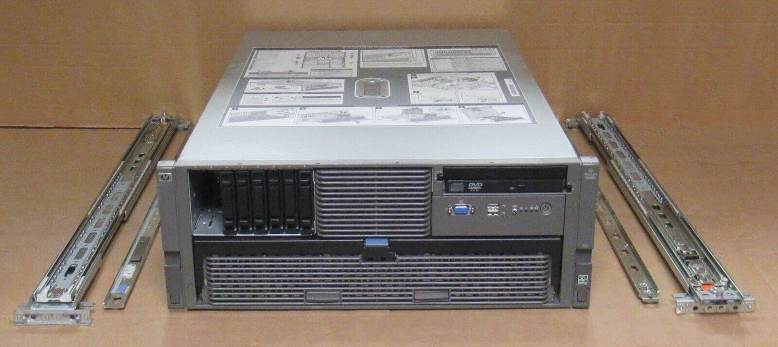 HP Proliant DL585 G2 4x AMD Dual Core CCB6F 2 6GHz 16 DIMM Slot 8-Bay ...